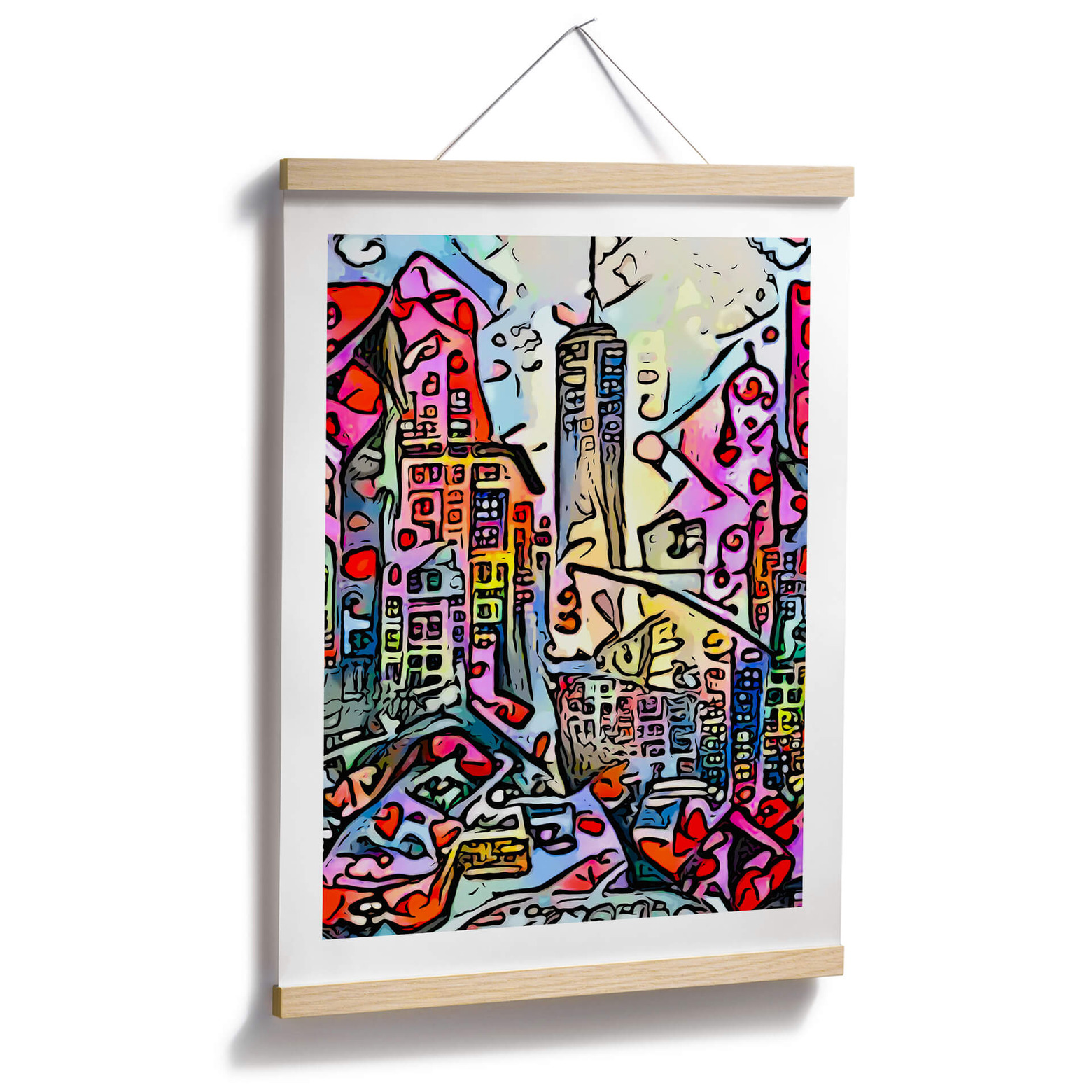 Poster Zamart - New York Empire State Building - Rizzi-Stil | wall-art.de
