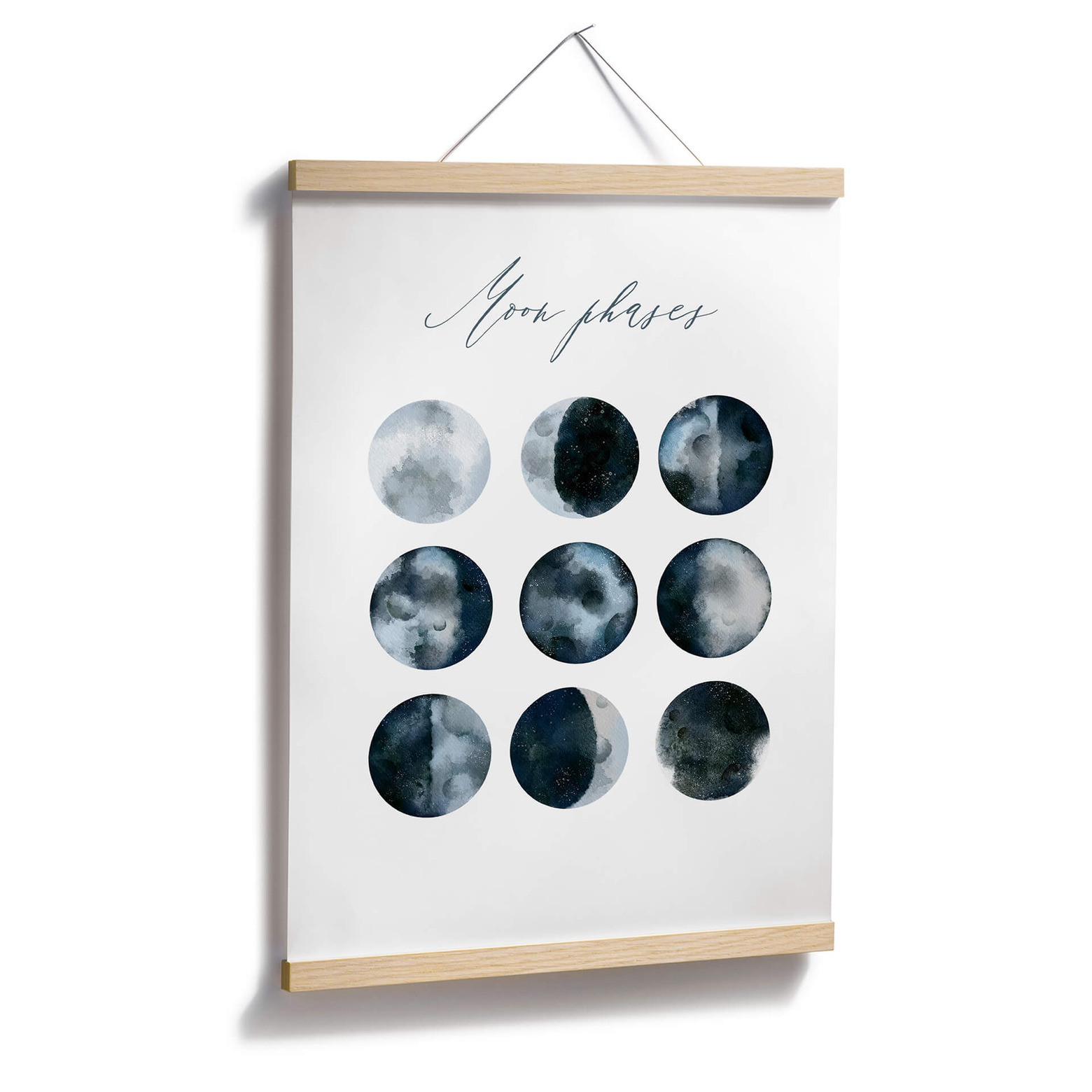 Poster Moon Phases | wall-art.de