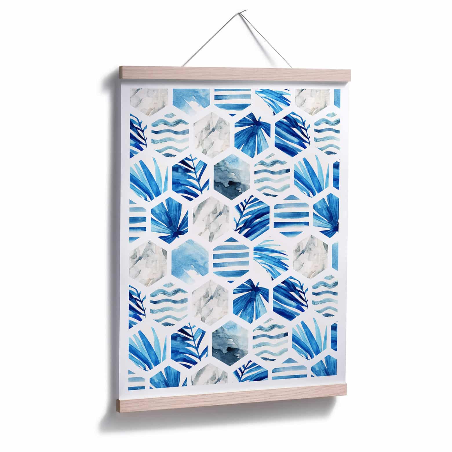 Poster Watercolour - Waves | wall-art.de