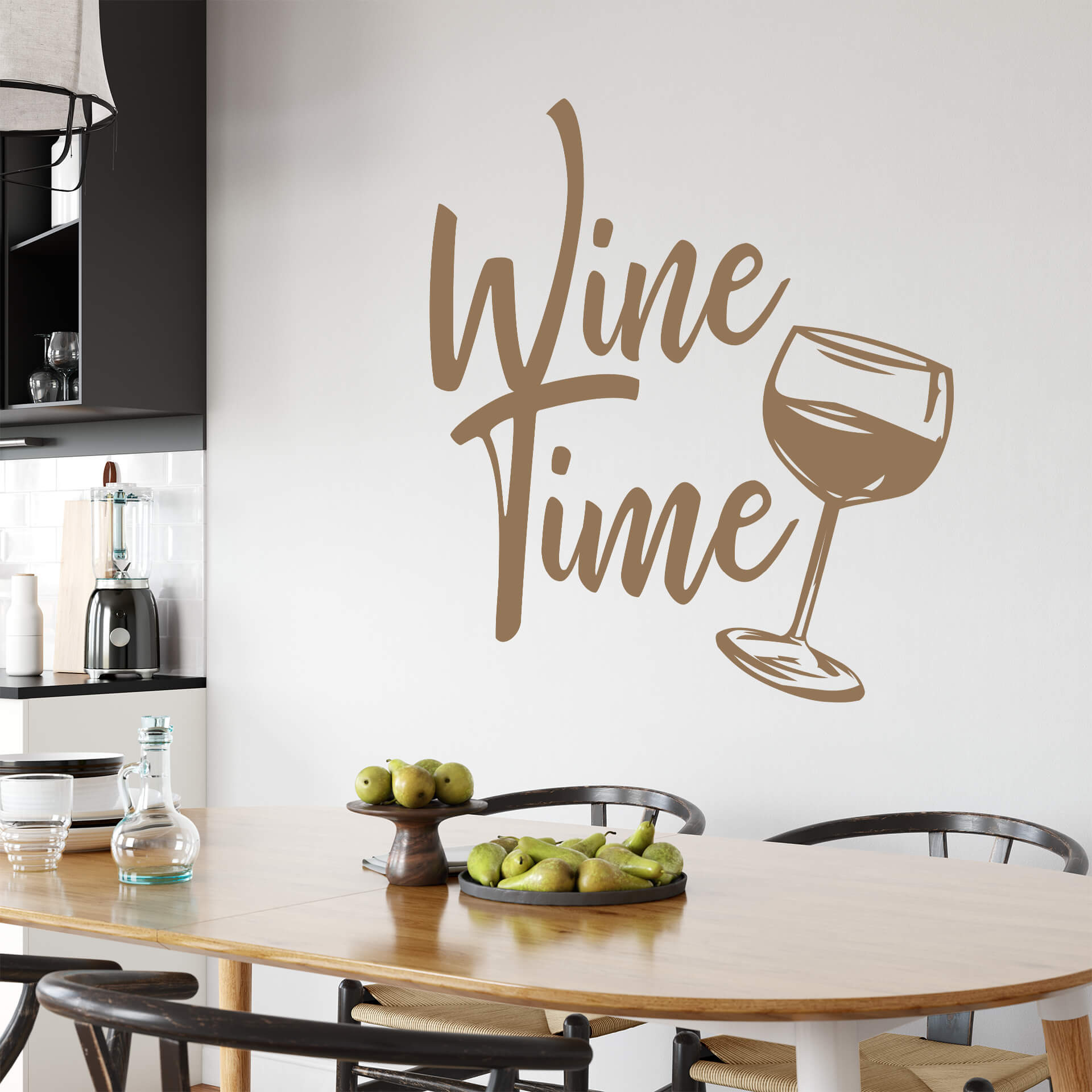 Wandtattoo Wine Time | wall-art.de