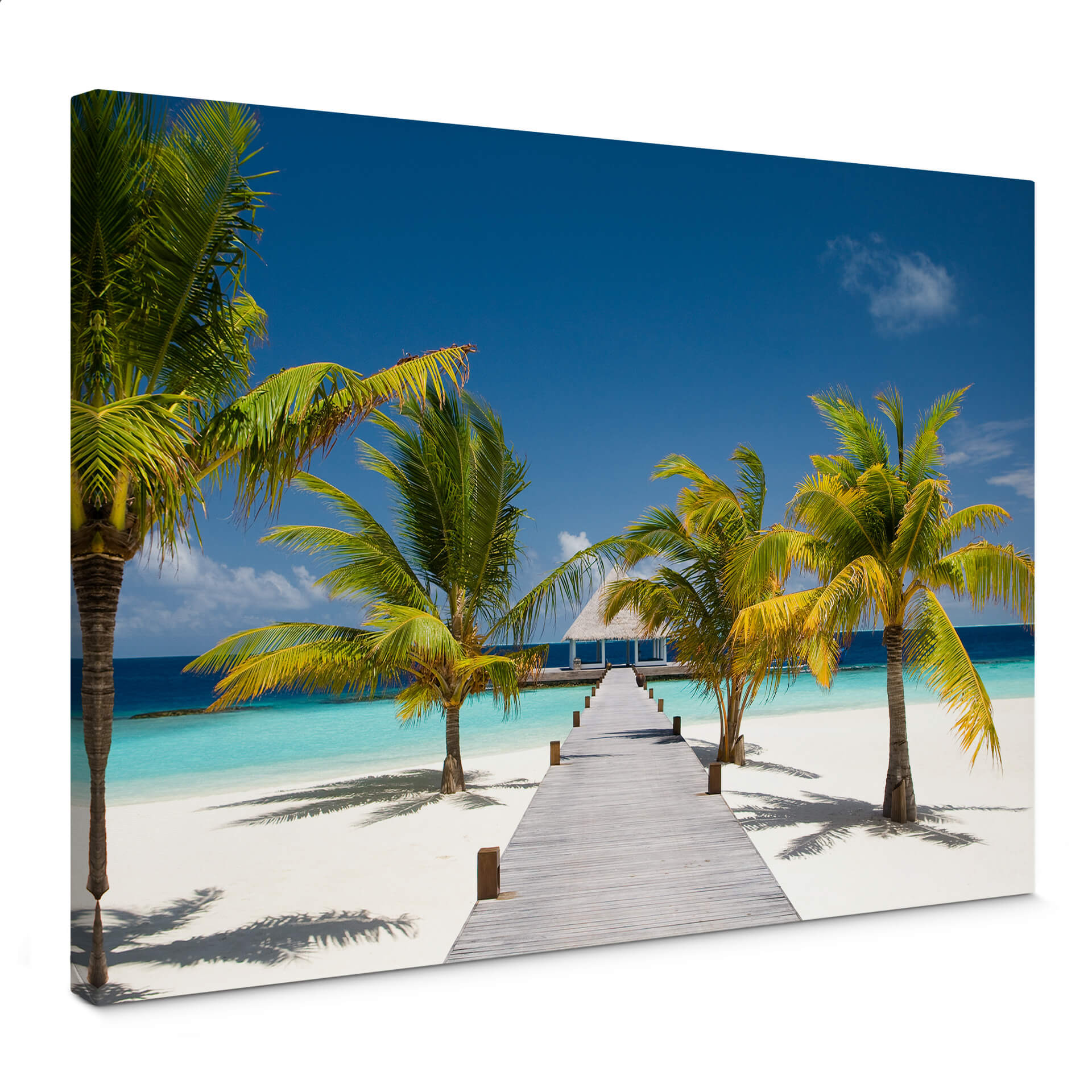 Leinwandbild Der Weg ins Paradies im Panoramaformat | wall-art.de