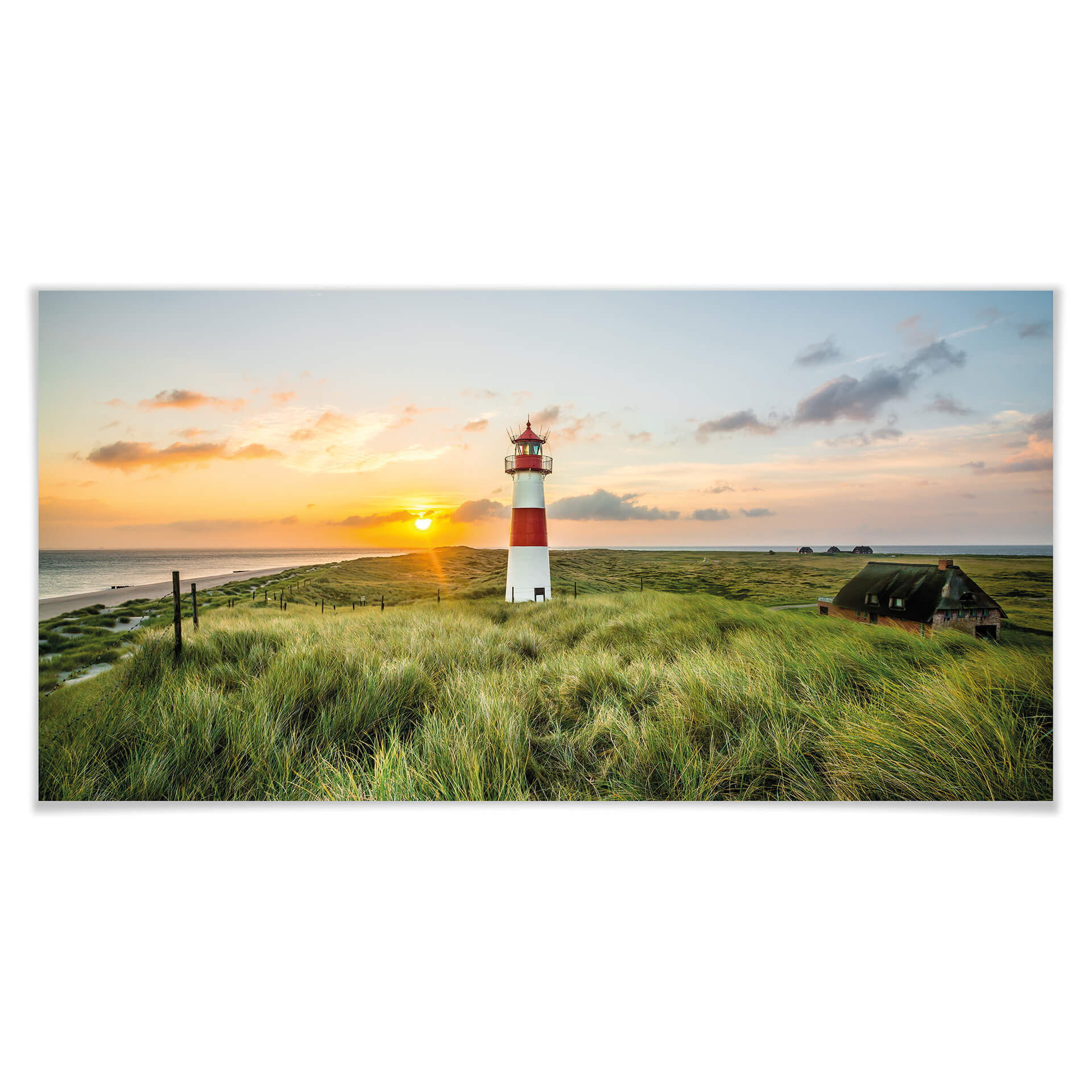 Poster Leuchtturm auf Sylt | wall-art.de