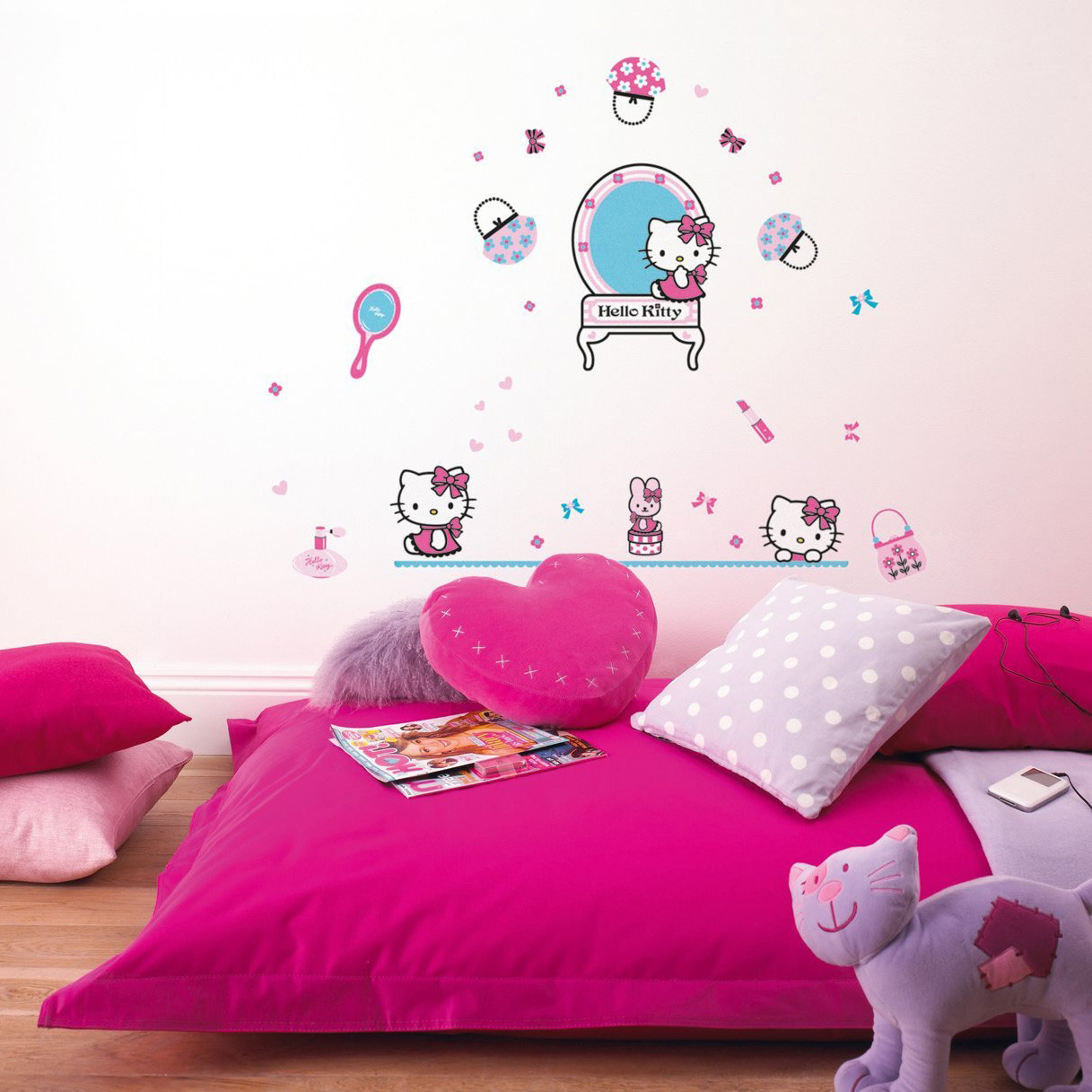 Hello Kitty - Wall sticker Set | wall-art.com