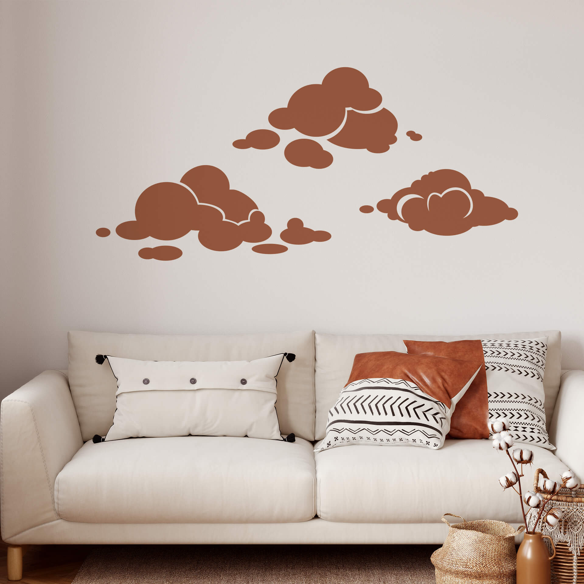 Wolken-Set - Wandtattoo von K&L Wall Art | wall-art.de