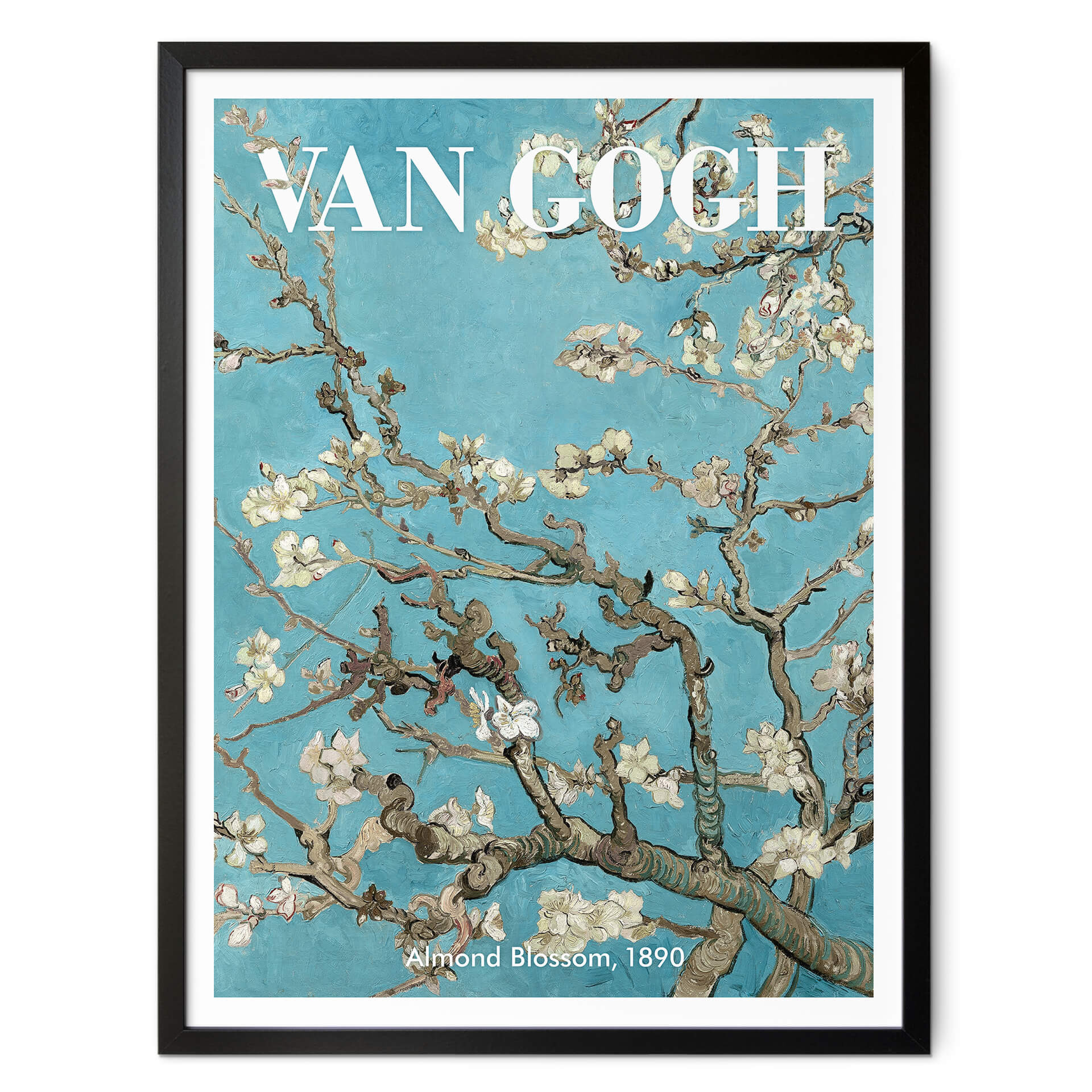 Poster van Gogh Design - Mandelblüte | wall-art.de