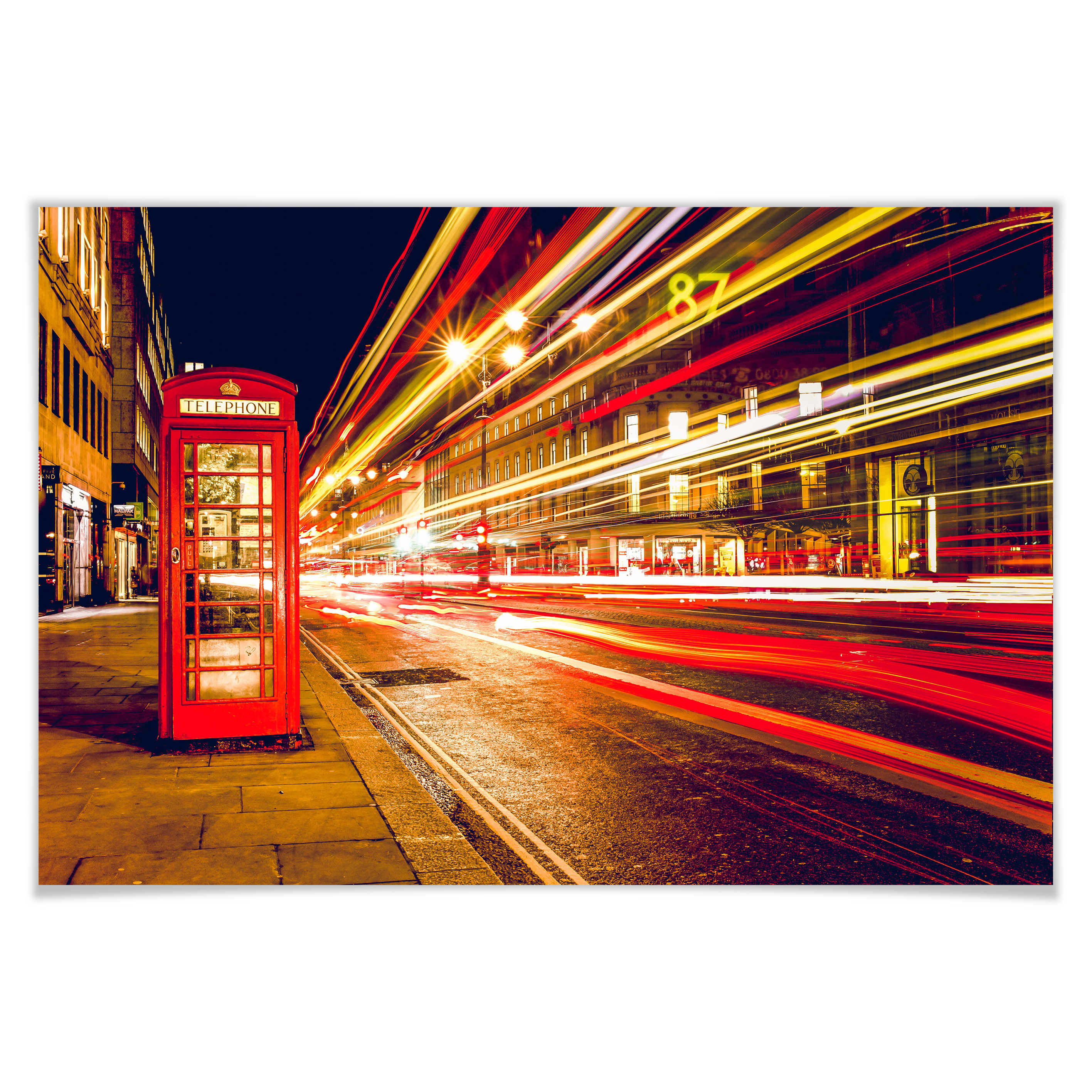 Poster London City Lights | wall-art.de