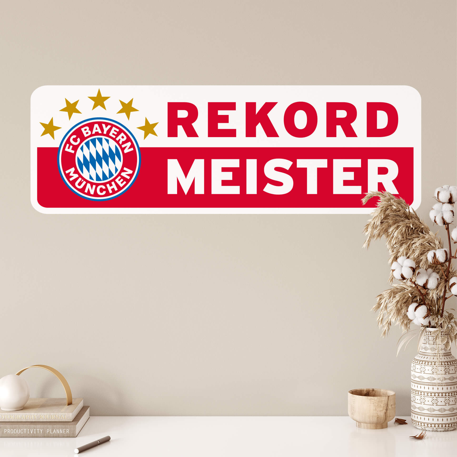 Wall sticker Bayern Munich - Rekordmeister Bayern München | wall-art.com