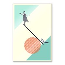 Poster Léon - B is for Balance | wall-art.de