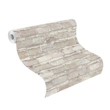 Rasch Vliestapete Factory IV in Rostoptik offwhite 429213 | wall-art.de