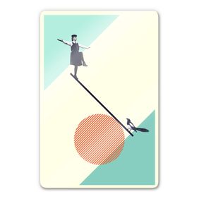 Poster Léon - B is for Balance | wall-art.de