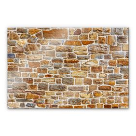 Stænkplade til komfuret med flotte designs i sten og klinker | wall-art.dk