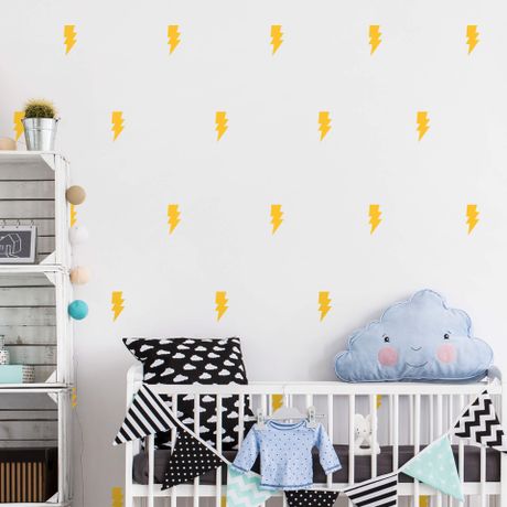 Sticker mural - Set éclairs | wall-art.fr