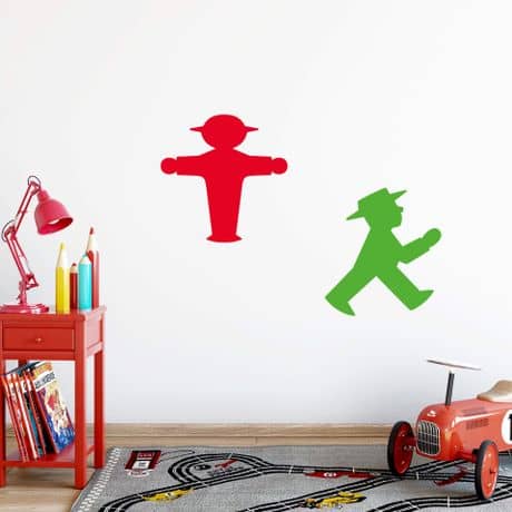 Wandtattoo Ampelmann Set - das kultige Ampelmännchen aus Berlin | wall ...