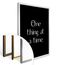 Poster Typografie: One thing at a time | wall-art.de