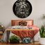 Alu-Dibond Lion - Rund | wall-art.de